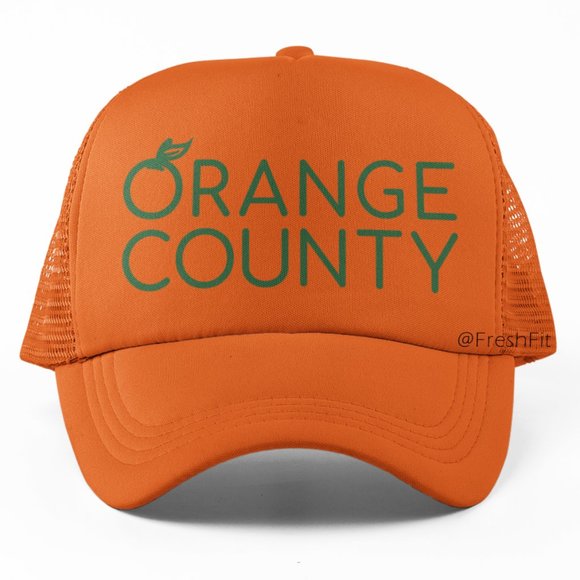 Accessories | Orange County Foam Trucker Hat Mesh Snapback Cap | Poshmark